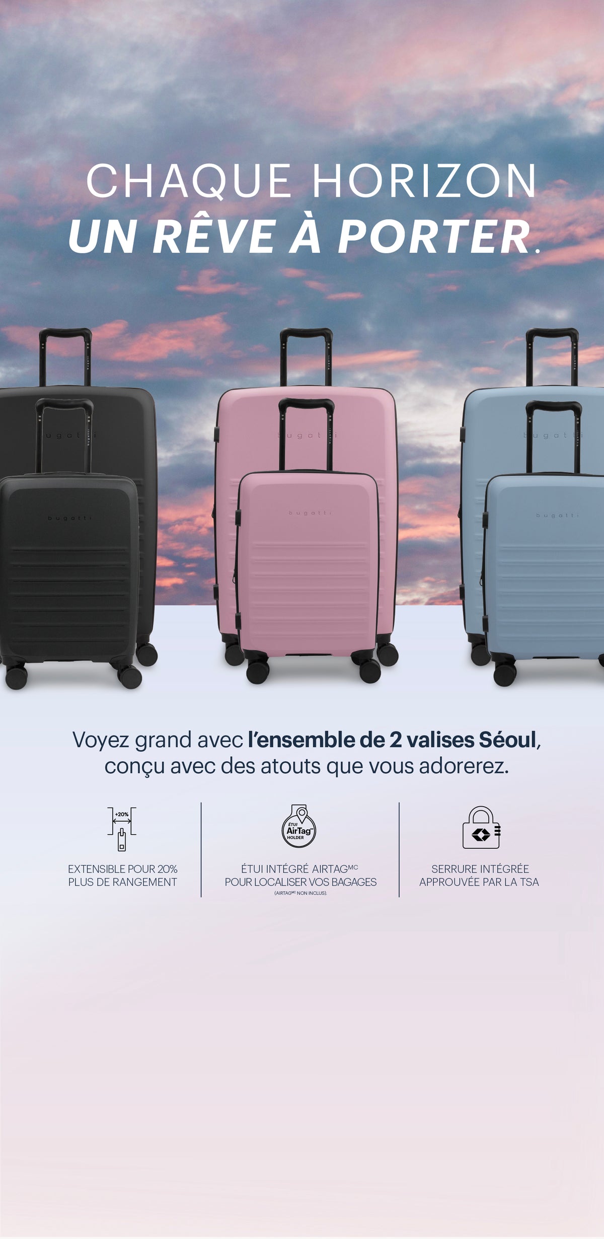 Découvrez les valises Bugatti - Sacs, valises, etc. – Bugatti Collections